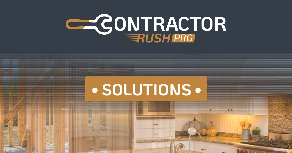 Contractors Rush Pro | Project Management Solutions for Contractors